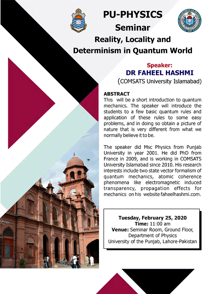 Reality, Locality and Determinism in Quantum World - News Updates ...