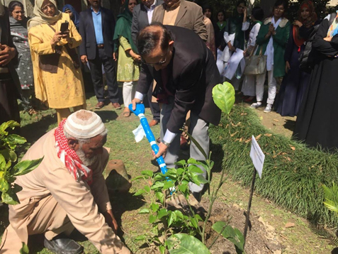 Plantation Campaign in the Department of Botany - Press Release ...